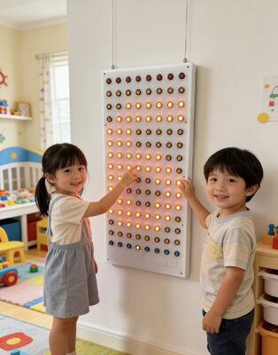Interactive LED Button Matrix Learning Wall | New Sensory Room ...