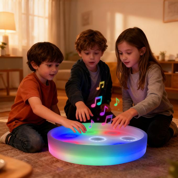 A Round Sensory Light Table Designed for Real Classroom Use